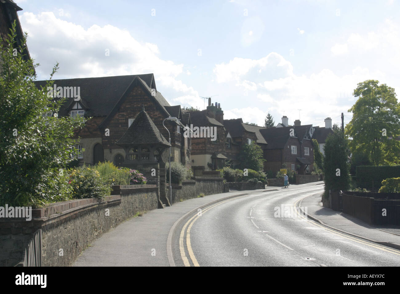 westerham town in kent uk Stock Photo - Alamy