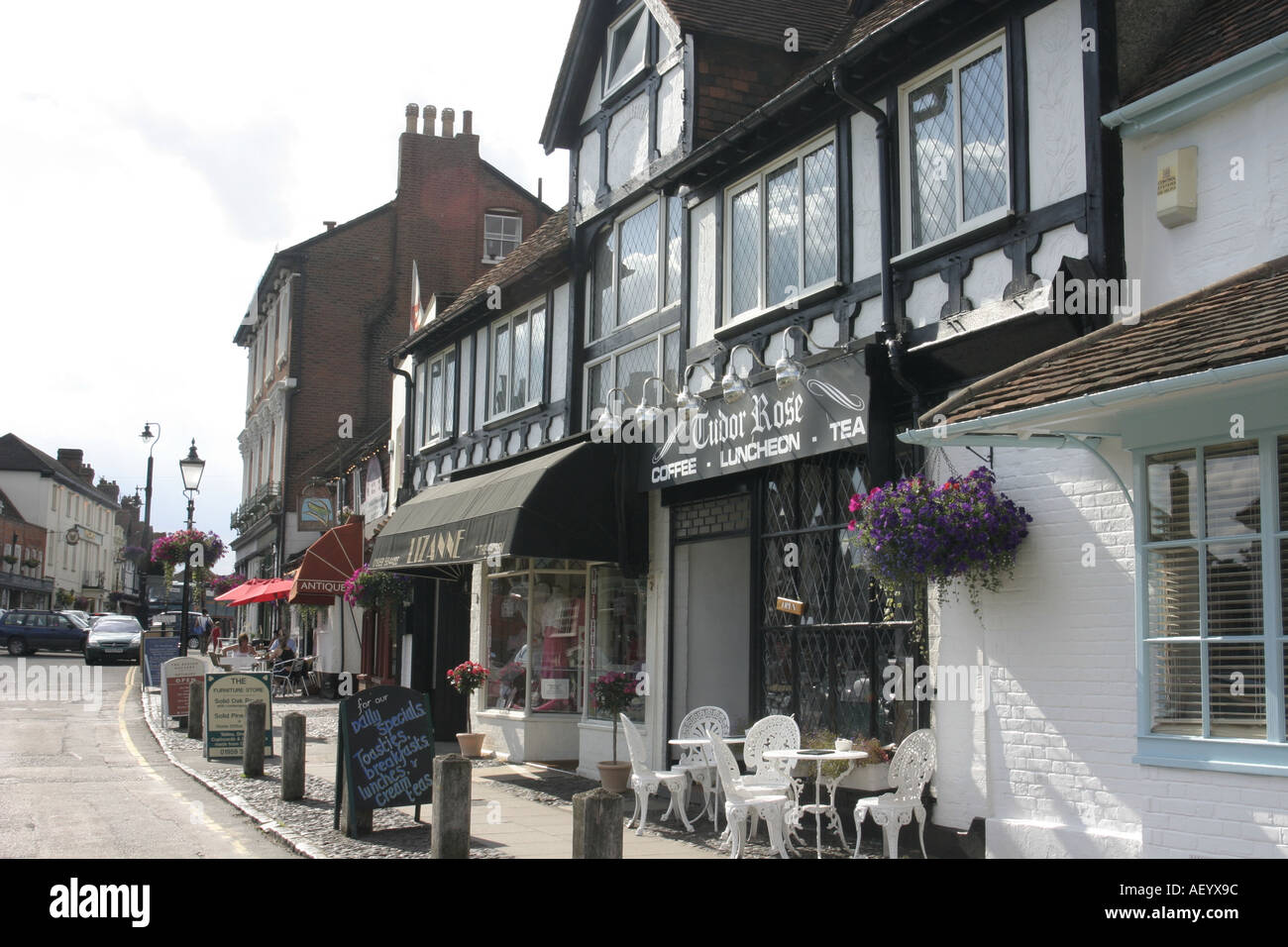 westerham town in kent uk Stock Photo - Alamy