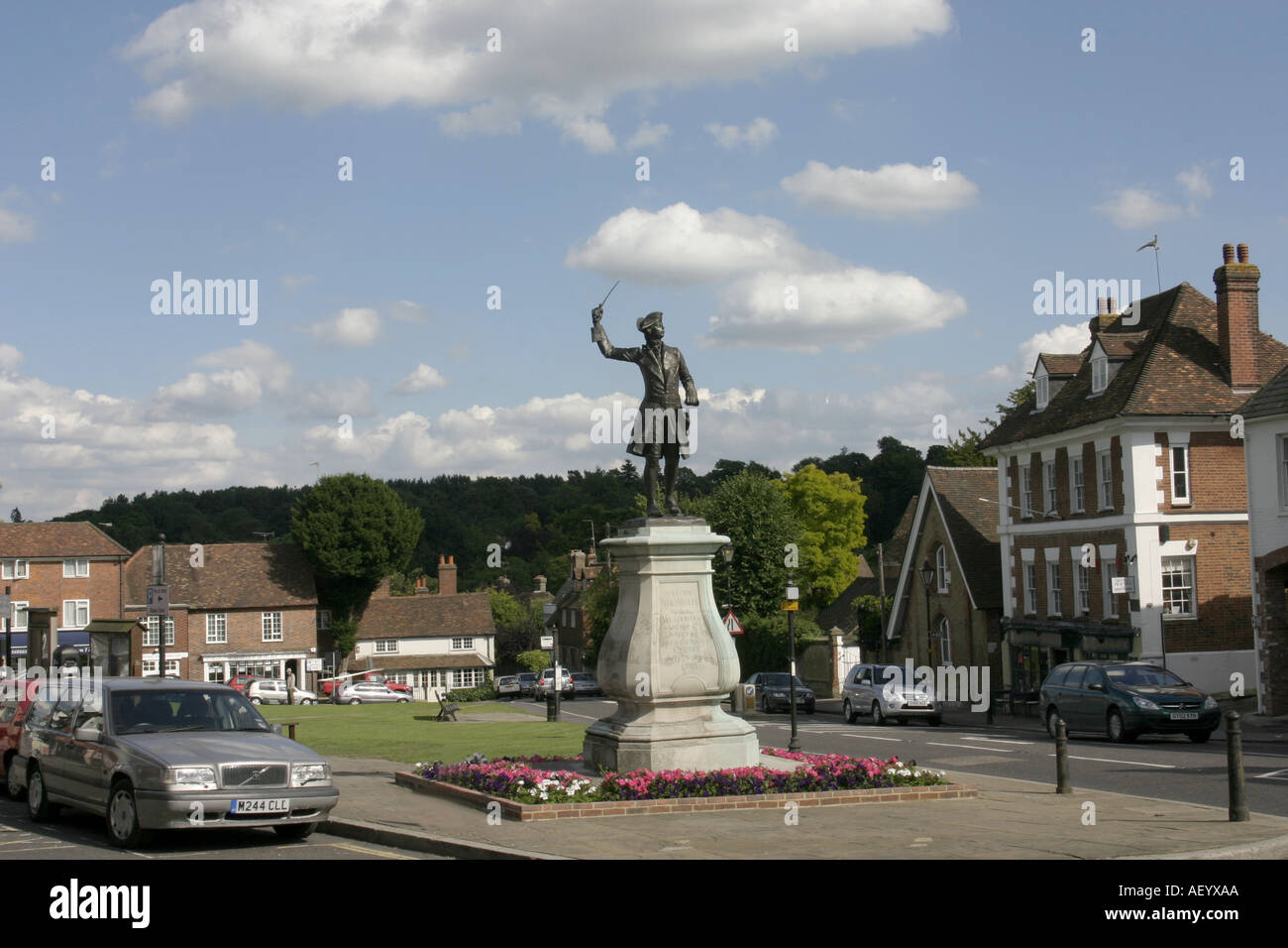 westerham town in kent uk Stock Photo - Alamy