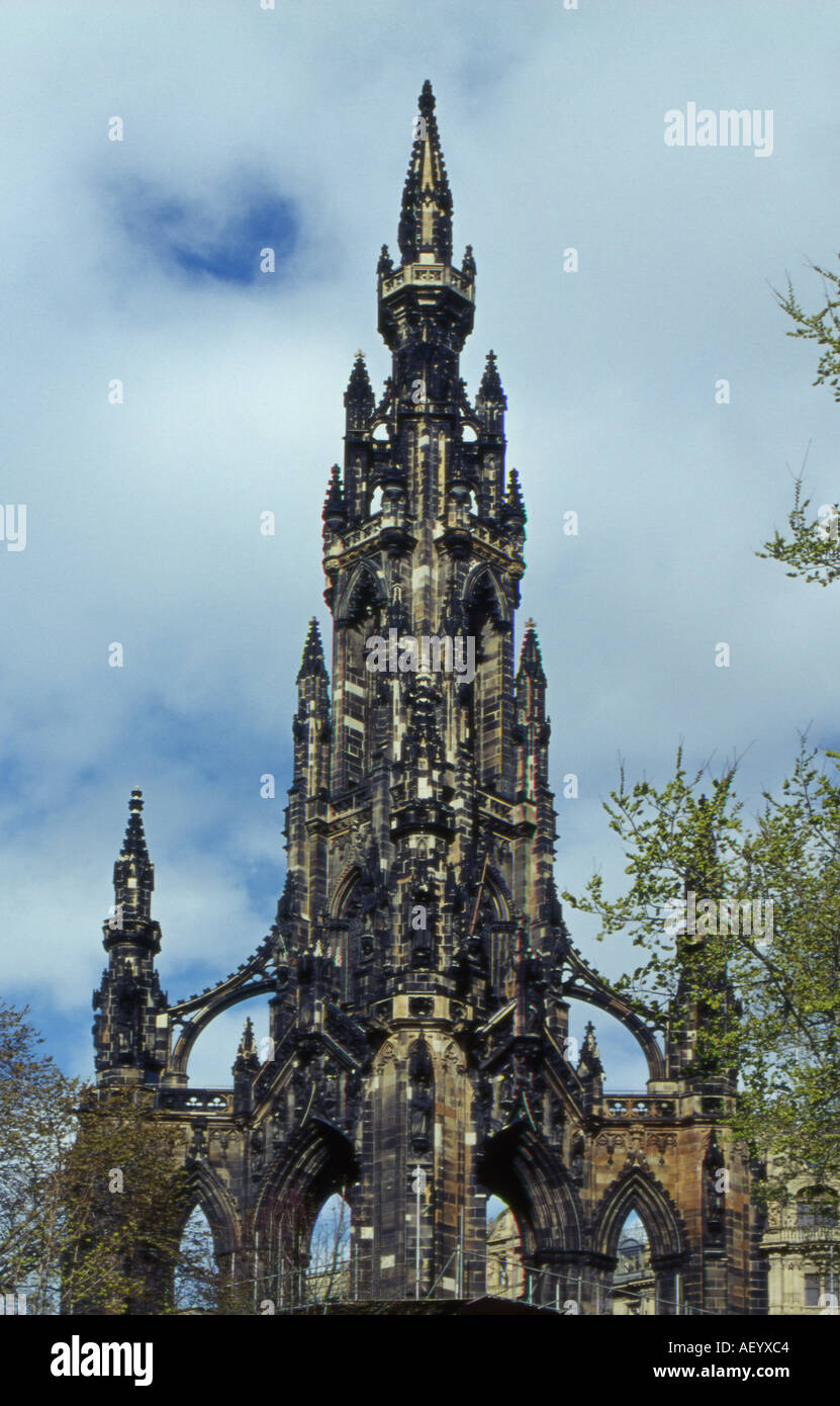 scott memorial edinburgh number 1641 Stock Photo - Alamy