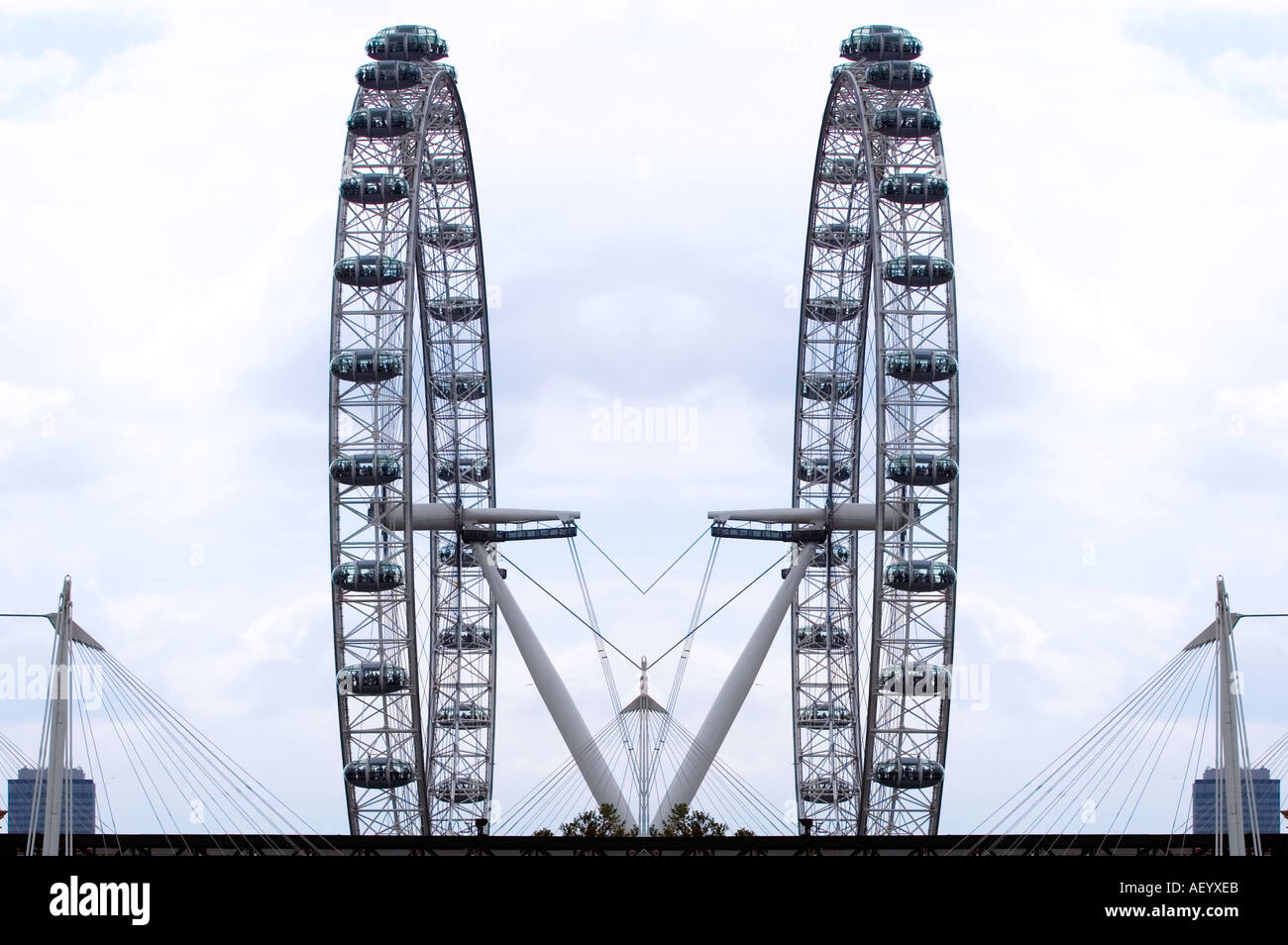 Ferris wheel fun double hi-res stock photography and images - Alamy