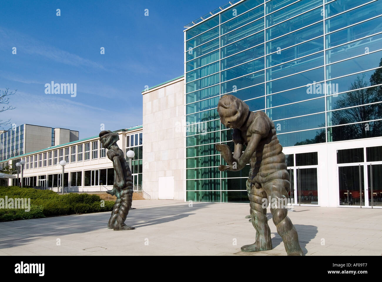 RWE pavilion with the figures the Great Spirits created fromThomas ...