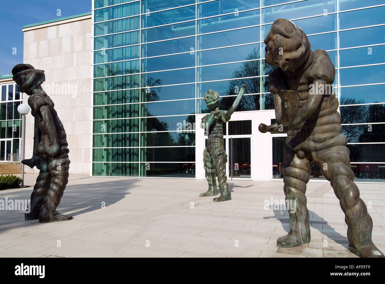 RWE pavilion with the figures the Great Spirits created fromThomas ...