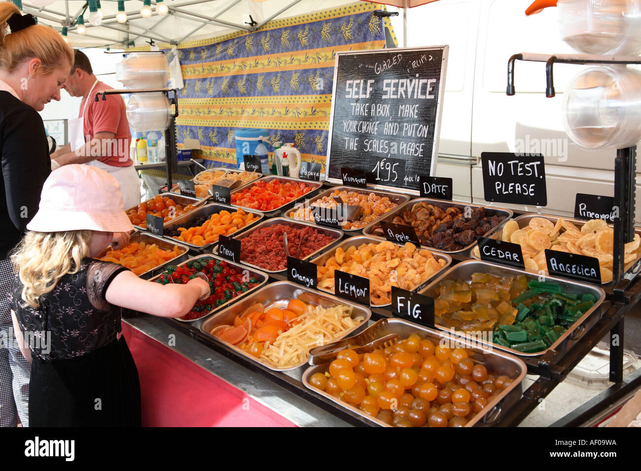 Food Stall at Dublin Maritime Festival 2006 Stock Photo - Alamy