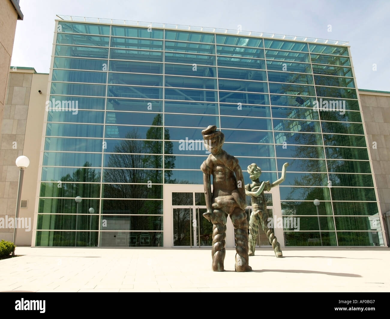 RWE pavilion with the figures the Great Spirits created fromThomas ...