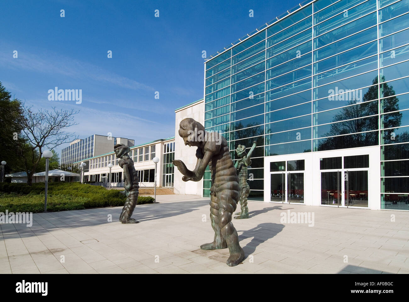 RWE pavilion with the figures the Great Spirits created fromThomas ...