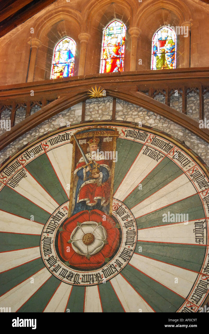 The Round Table, The Great Hall, Winchester Castle, Winchester ...