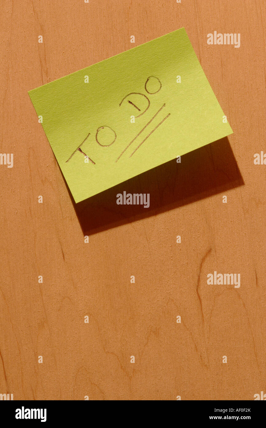 Wall with paper post its hi-res stock photography and images - Alamy