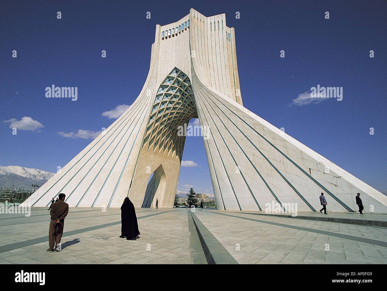 Azadi Square in Tehran Iran Stock Photo - Alamy