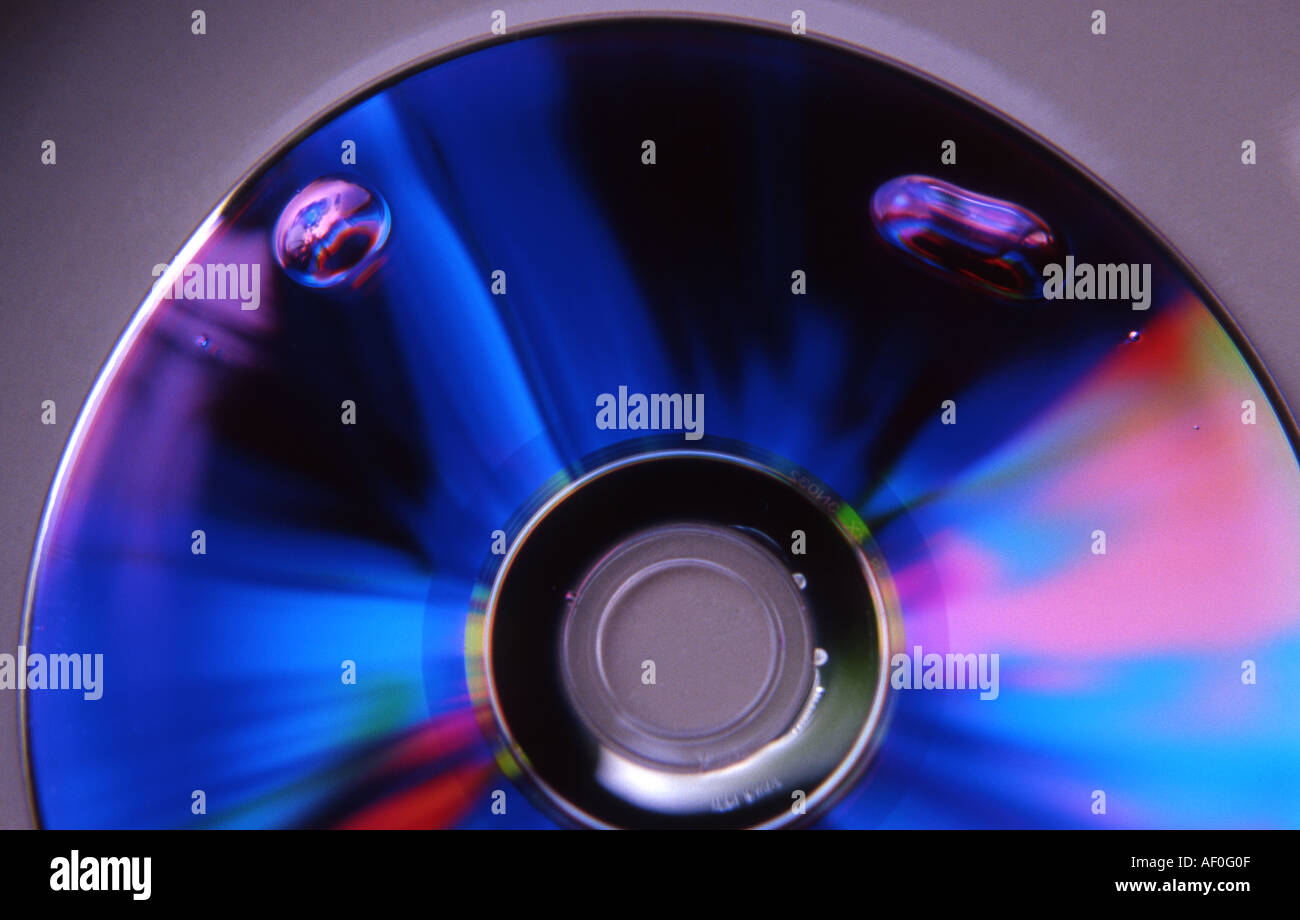 heat damaged cd Stock Photo - Alamy