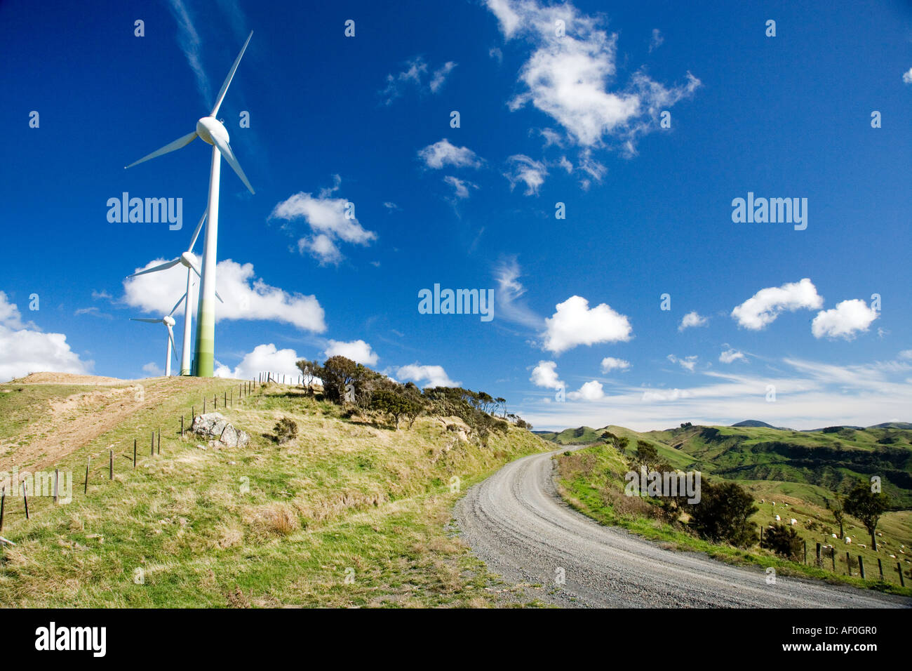 Hau nui wind farm hi-res stock photography and images - Alamy