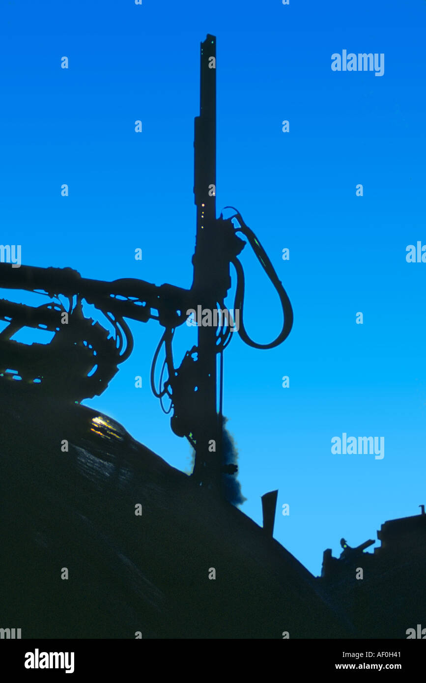 Rotary drilling rig hi-res stock photography and images - Alamy