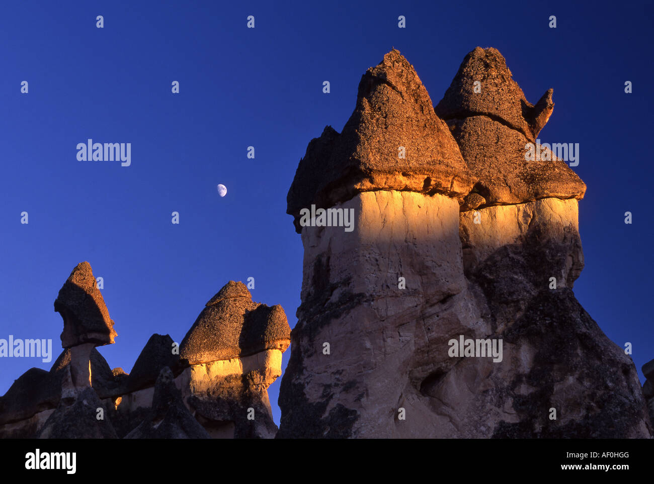 Cappadocia Pasabag Fairy Chimneys, Turkey Stock Photo - Alamy