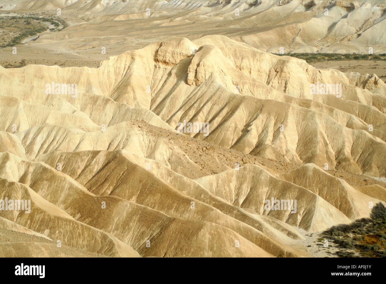 sand dunes sede boker desert israel Stock Photo - Alamy