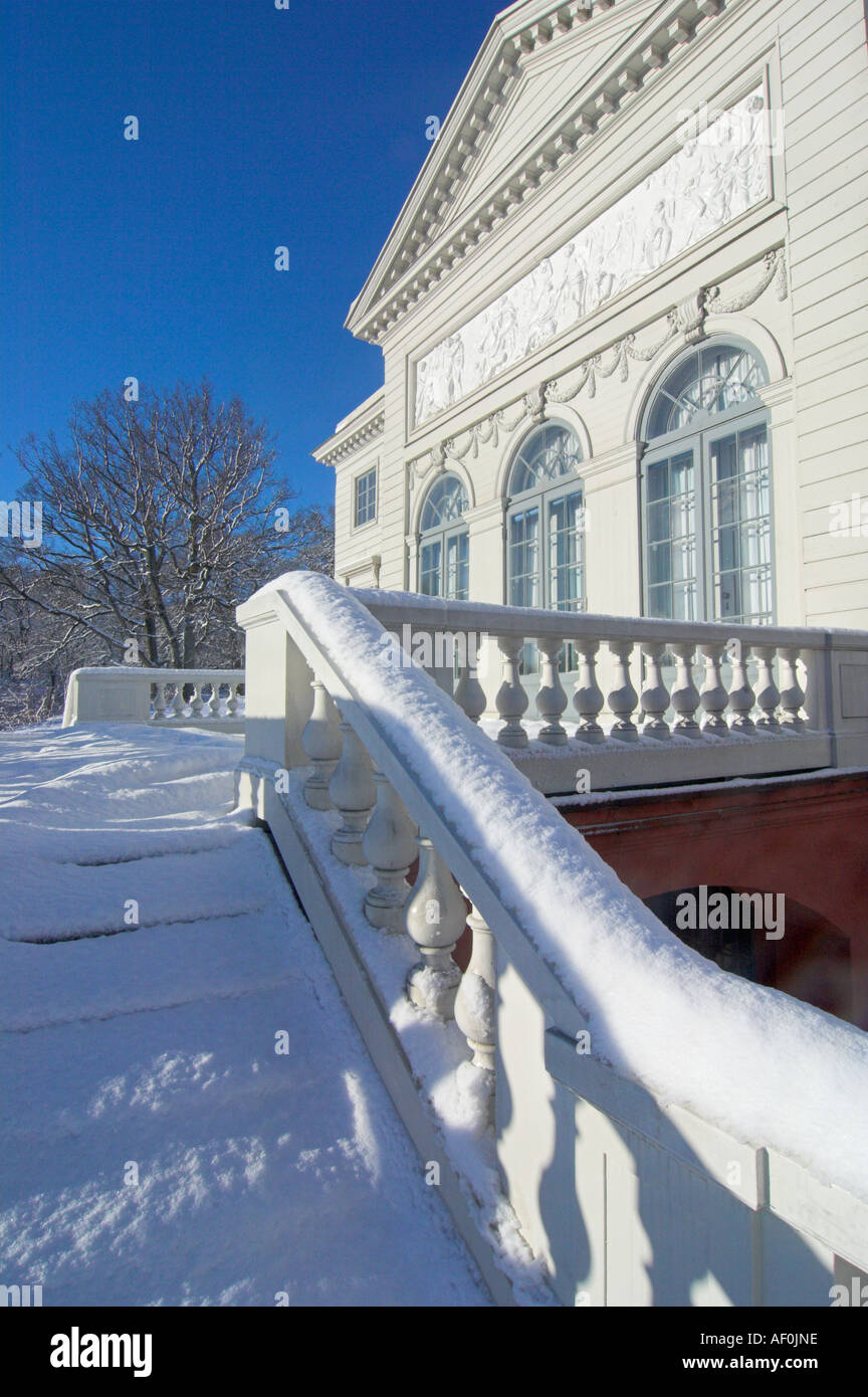 Stairway at Gunnebo House. Mölndal, Sweden Stock Photo - Alamy