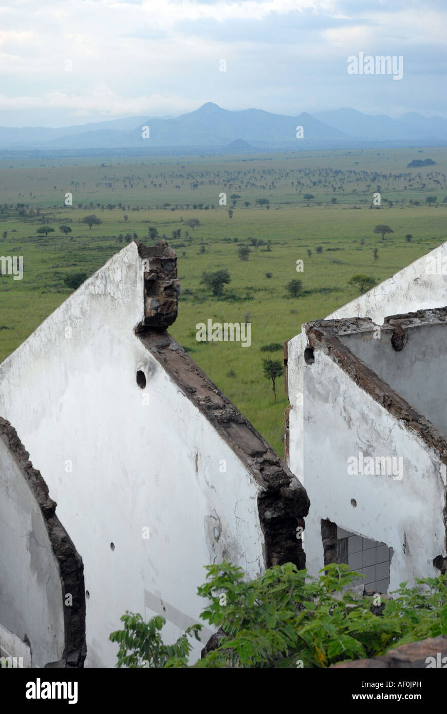 Katurum lodge ruins kidepo national hi-res stock photography and images ...