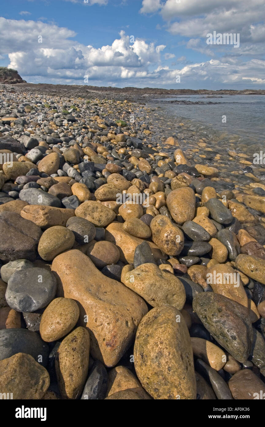 Peebles on the Shore Stock Photo - Alamy