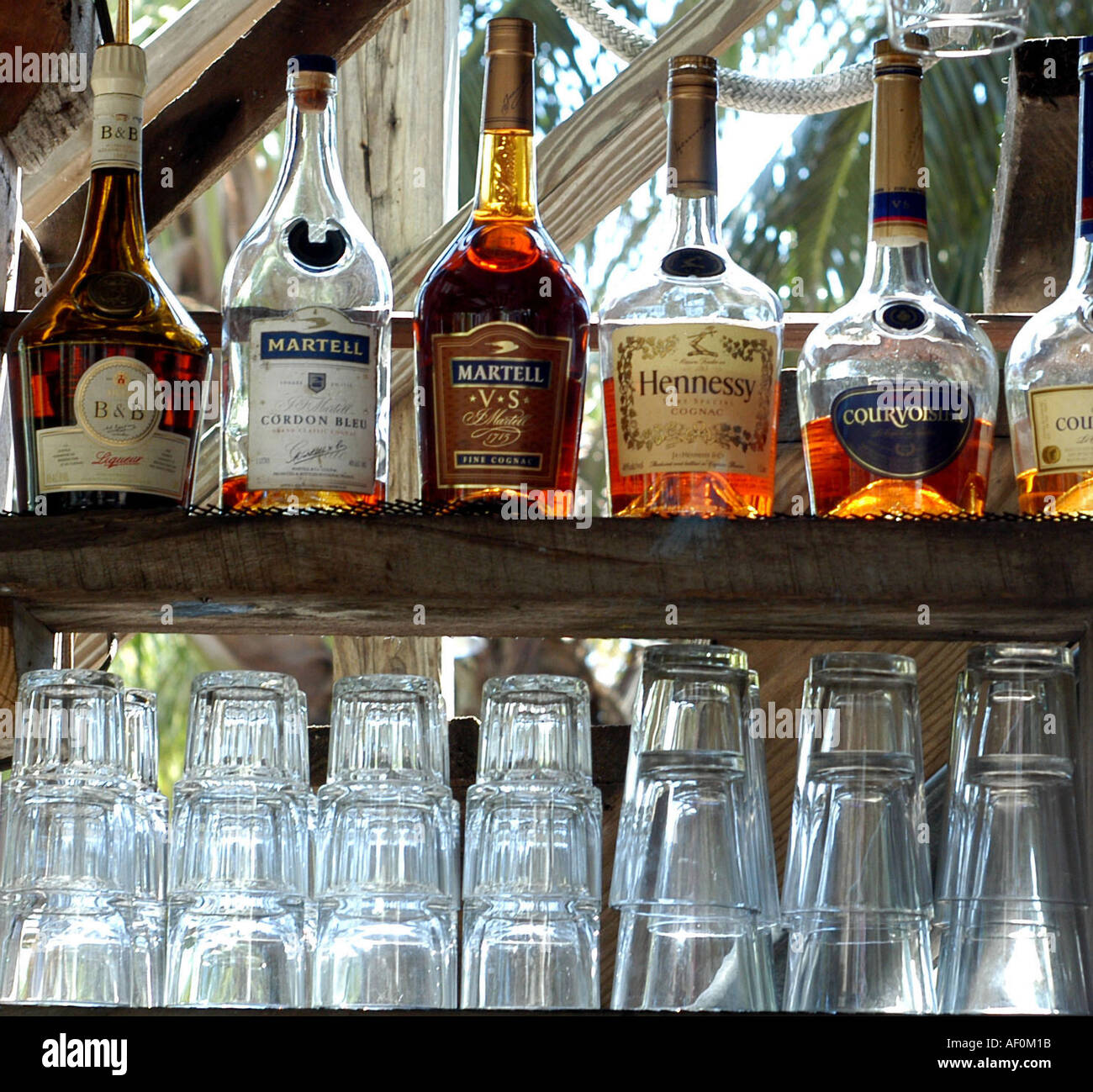 Bottles key west florida Stock Photo - Alamy