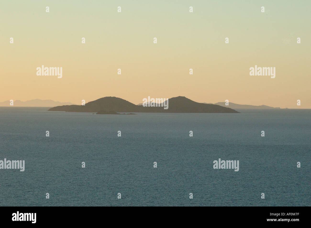 Hummocky Island from Curtis Island Qld Australia Stock Photo - Alamy