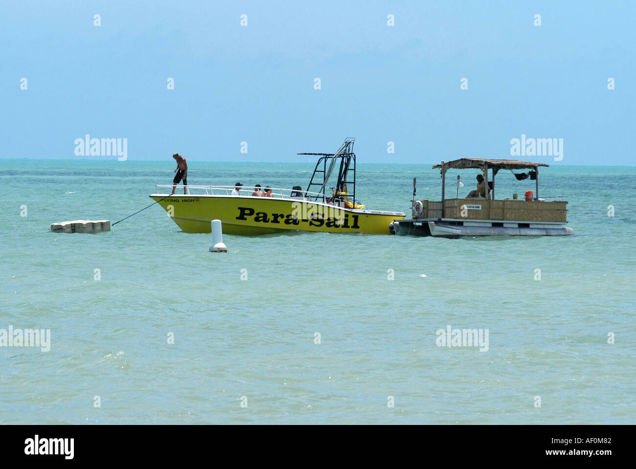 Ocean Key West Florida Stock Photo - Alamy