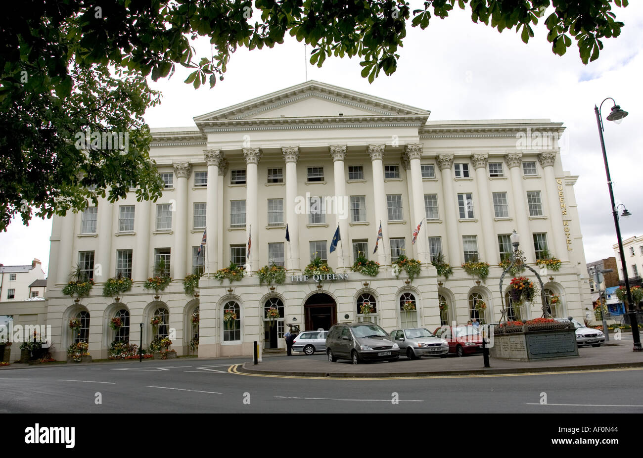 Queens Hotel Montpellier Cheltenham Gloucestershire UK Stock Photo - Alamy