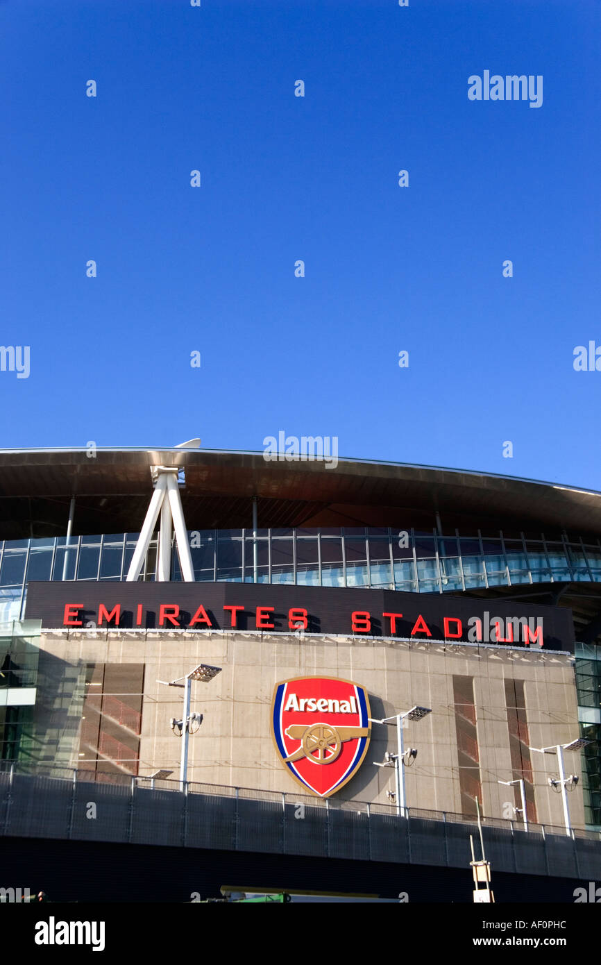 The new Arsenal football stadium in North London UK Stock Photo - Alamy