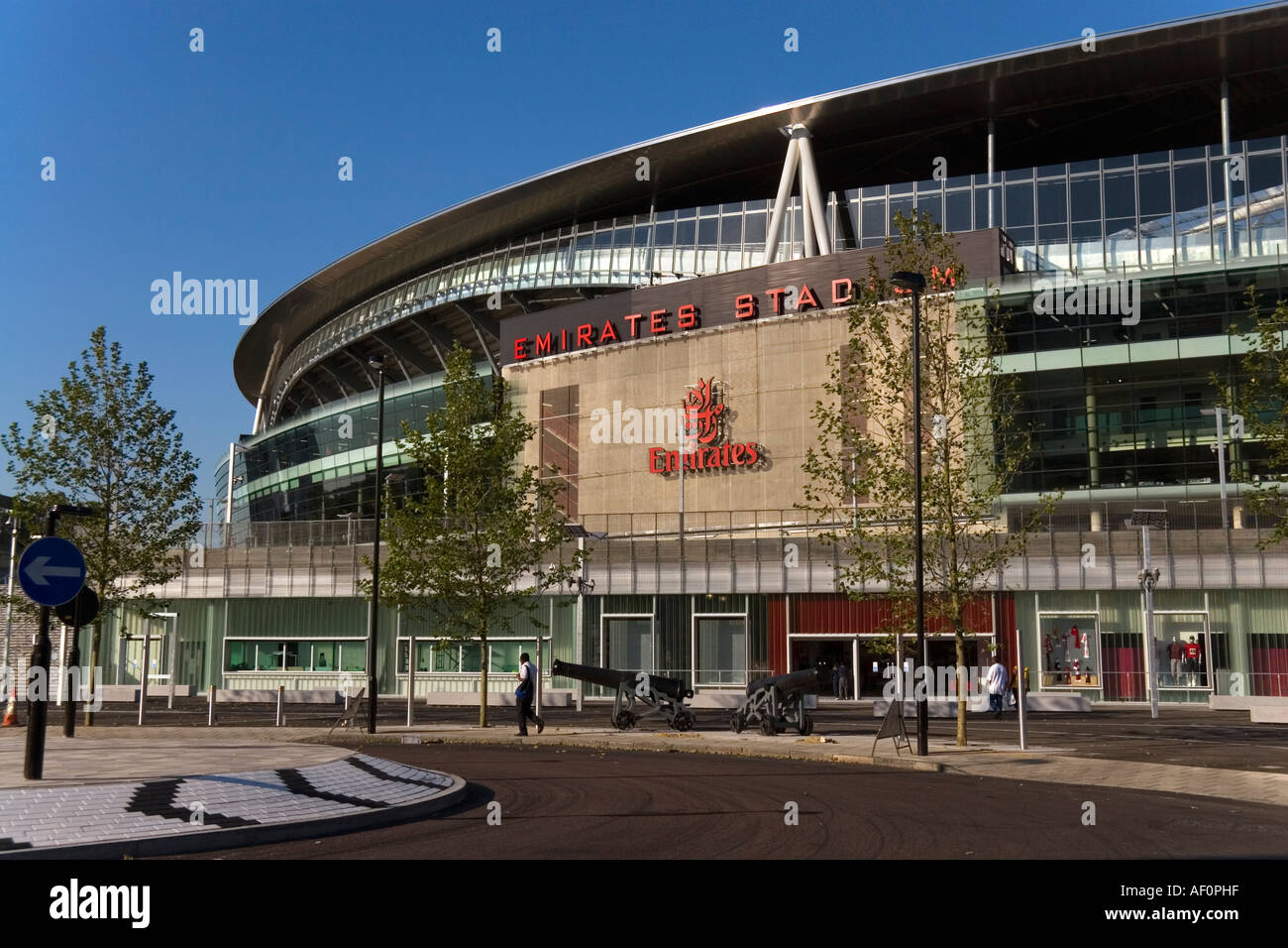 The new Arsenal football stadium in North London Stock Photo - Alamy