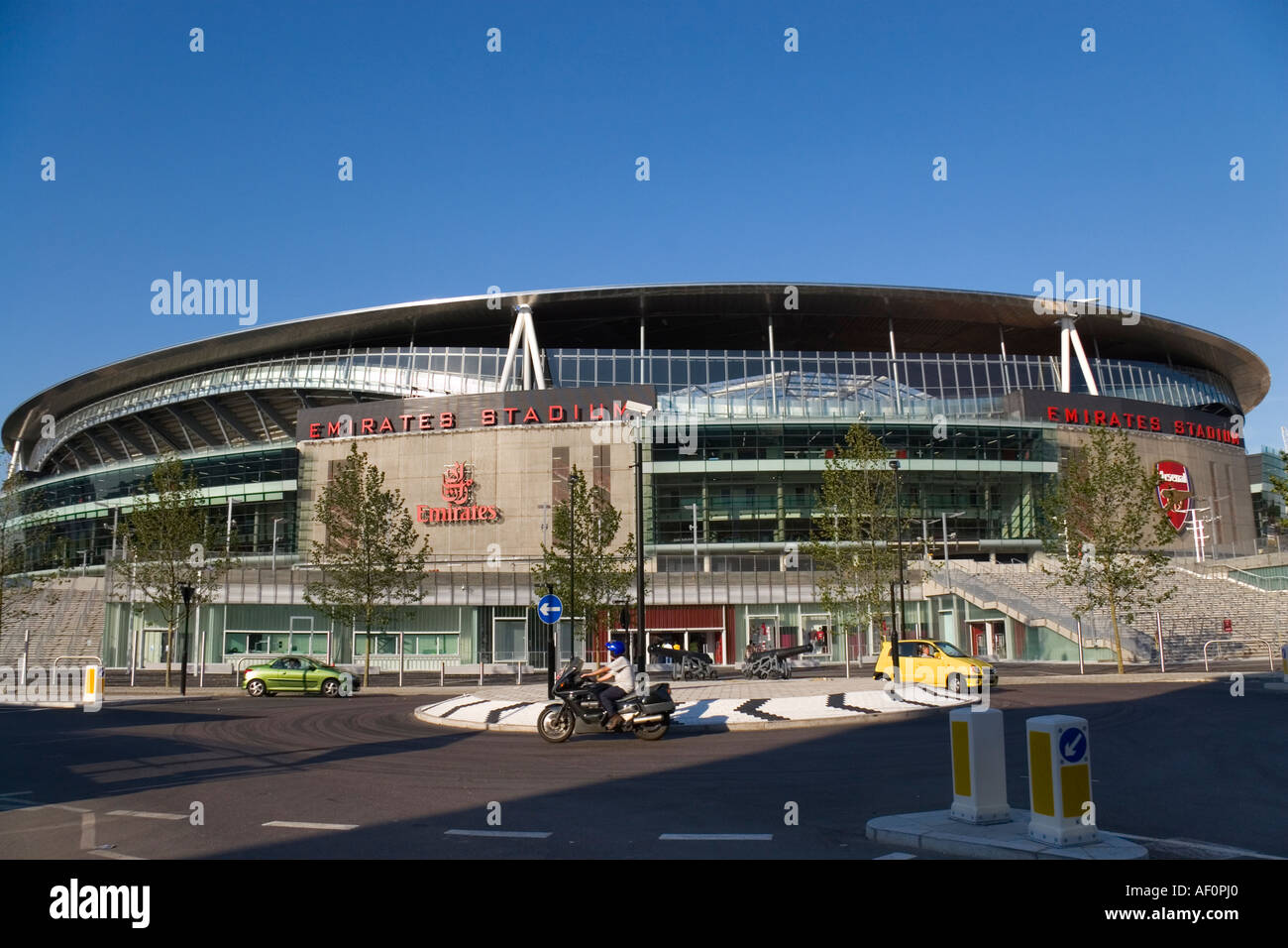 The new Arsenal football stadium in North London Stock Photo - Alamy