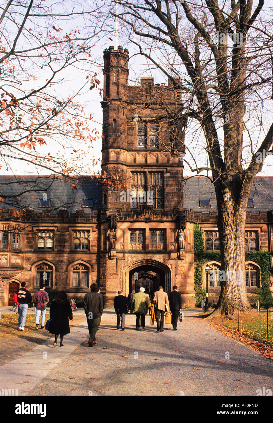 Princeton university east pyne hall building hi-res stock photography ...