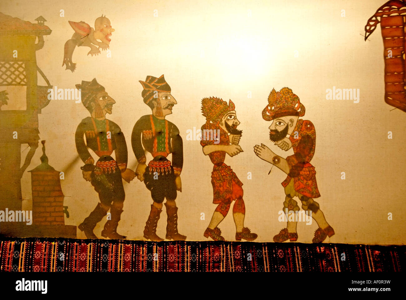 Turkish shadow puppet theatre Stock Photo - Alamy