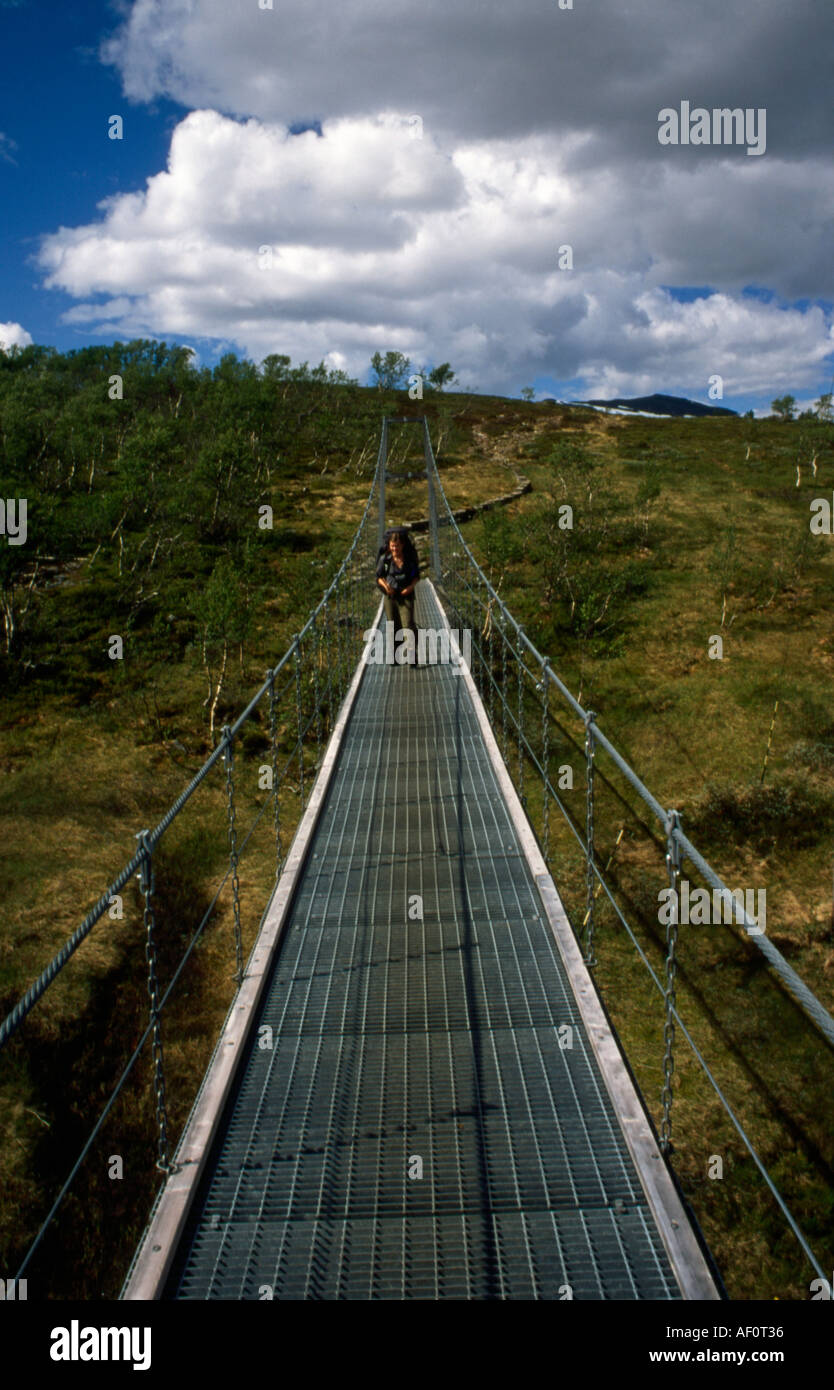 bridge sweden alpine Stock Photo - Alamy
