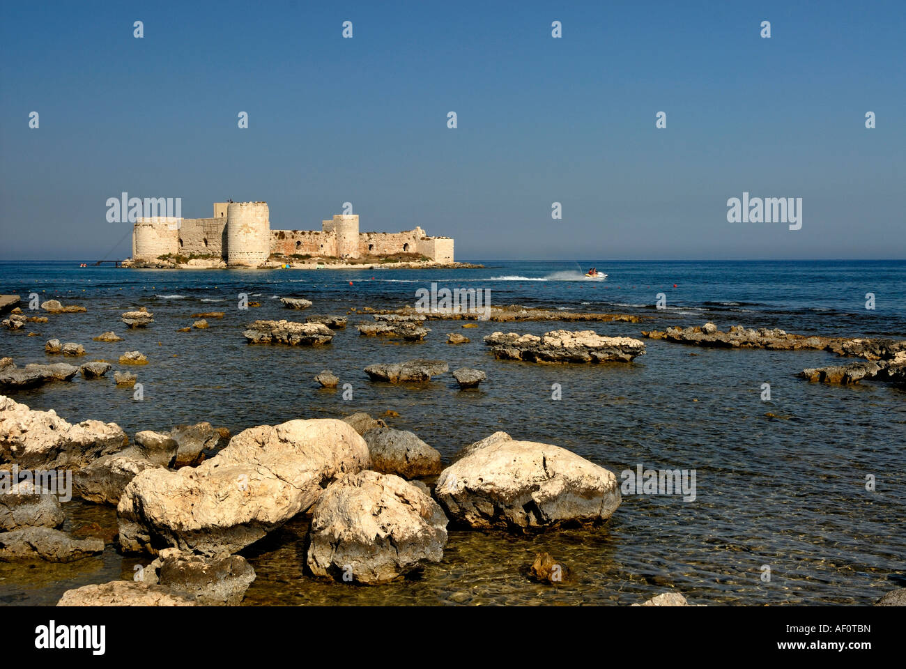 Maidens Castle, Mersin, Turkey Stock Photo - Alamy