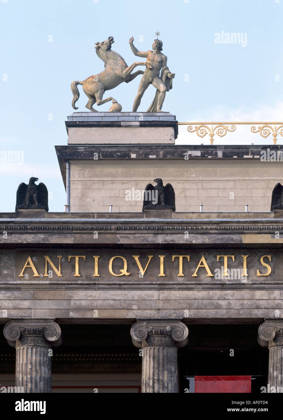 Berlin, Museumsinsel, Altes Museum am Lustgarten Stock Photo - Alamy
