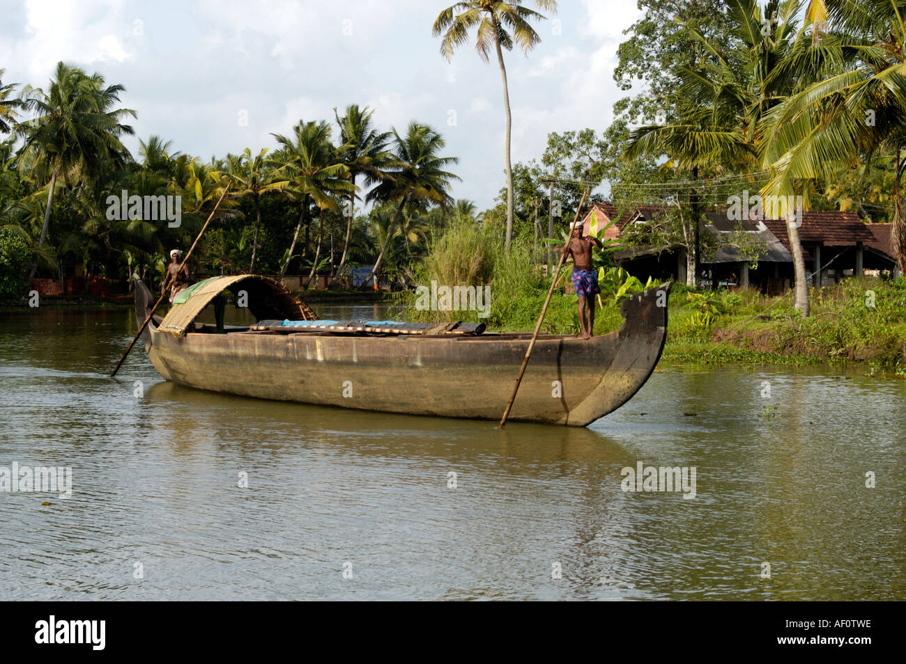 COUNTRY BOAT OF KUTTANAD Stock Photo - Alamy