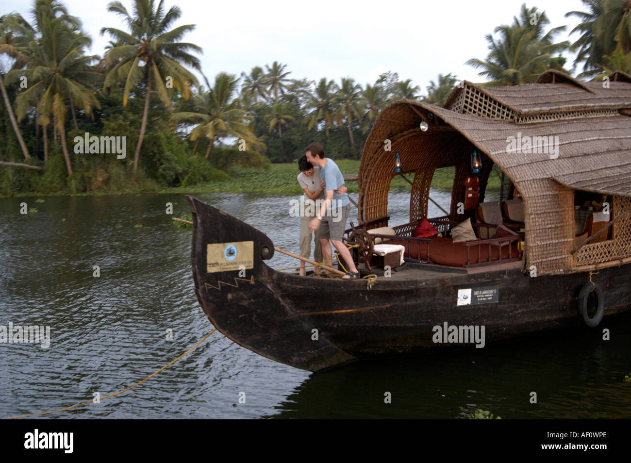 HOUSE BOAT OF ALAPPUZHA, KETTUVALLAM Stock Photo - Alamy