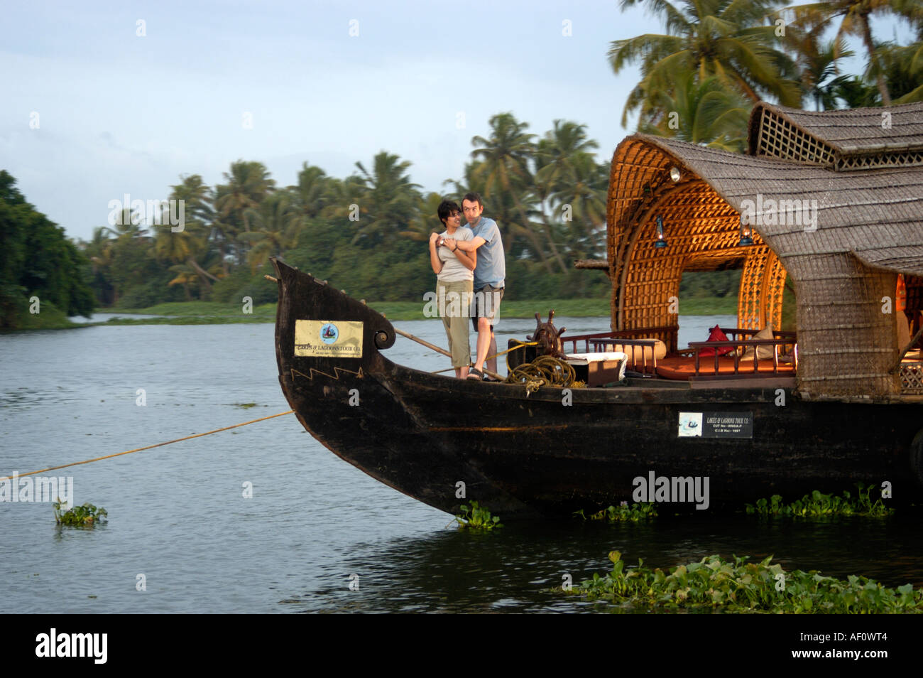HOUSE BOAT OF ALAPPUZHA, KETTUVALLAM Stock Photo - Alamy