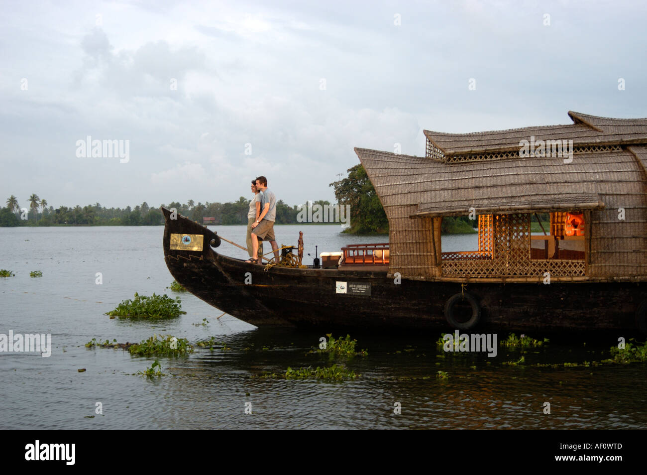 HOUSE BOATS OF ALAPPUZHA, KETTUVALLAM Stock Photo - Alamy