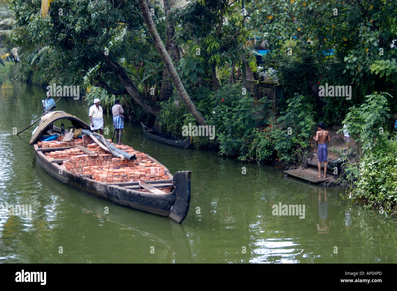 Kuttanad waterways hi-res stock photography and images - Alamy