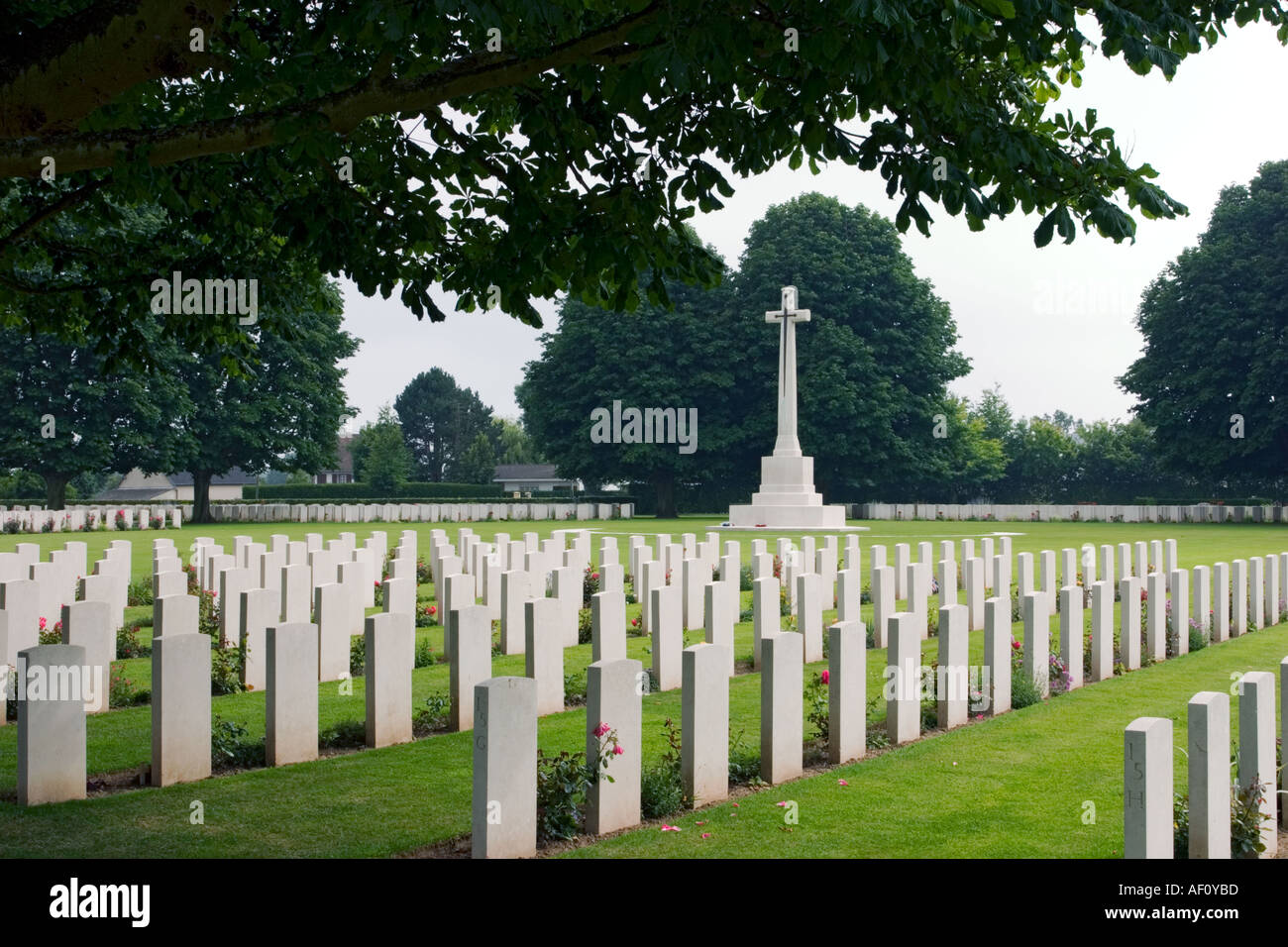Bayeux Military Cemetery largest British Commonwealth WW2 Cemetery in the world Bayeux Normandy ...