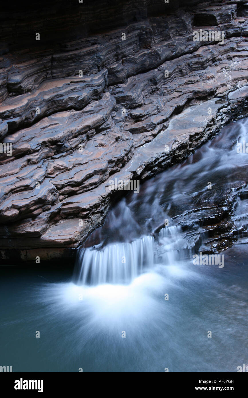 Waterfall, Karijini National Park, Western Australia Stock Photo - Alamy