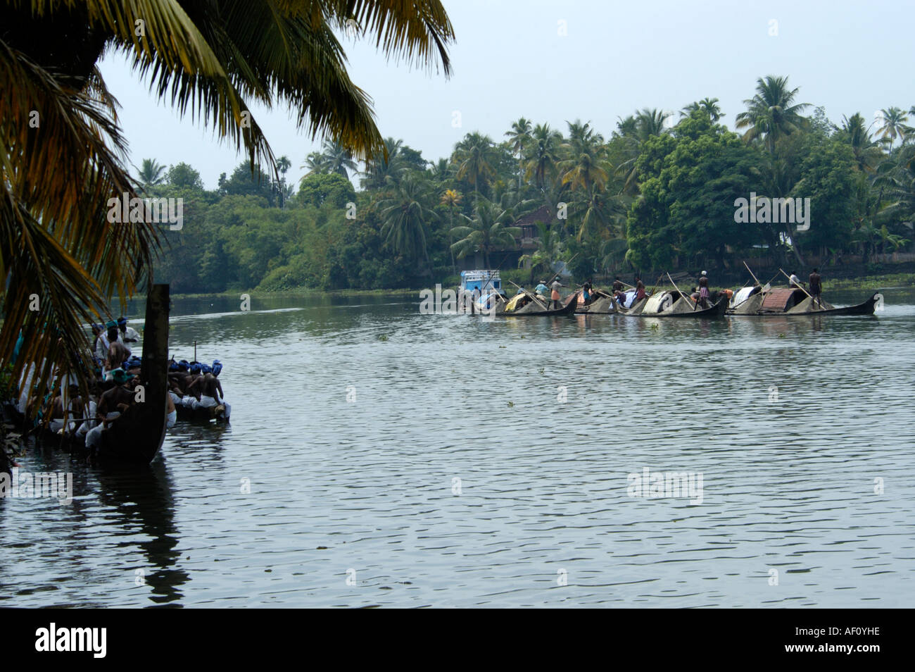 SNAKE BOATS OF KERALA INDIA Stock Photo - Alamy