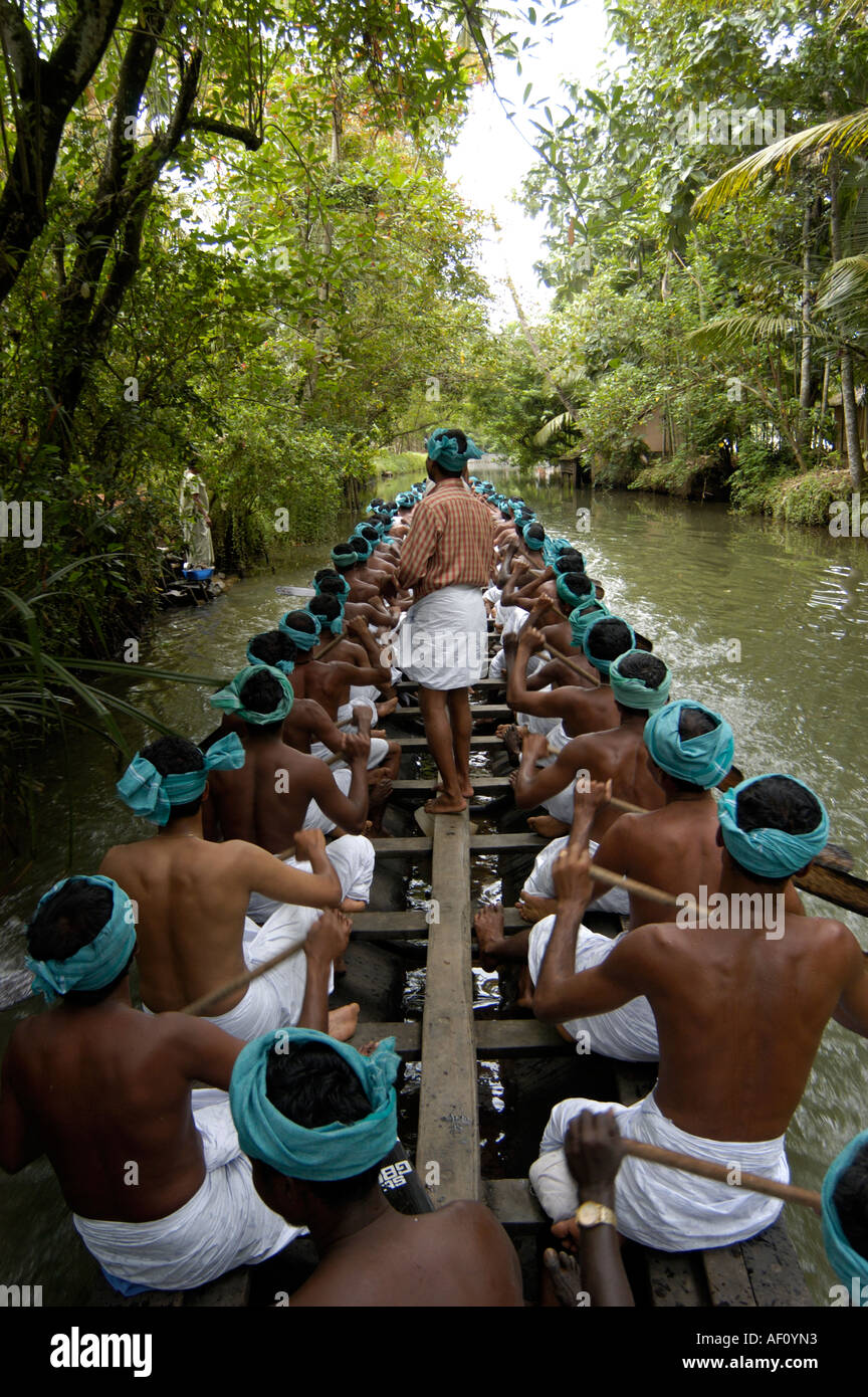 SNAKE BOATS OF KERALA Stock Photo - Alamy