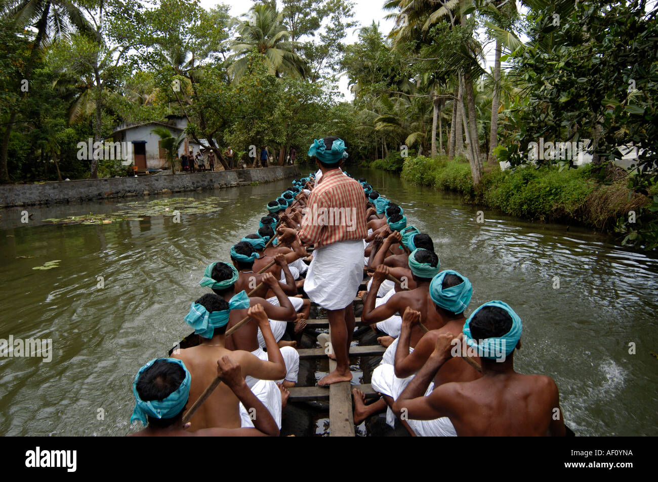 SNAKE BOATS OF KERALA Stock Photo - Alamy