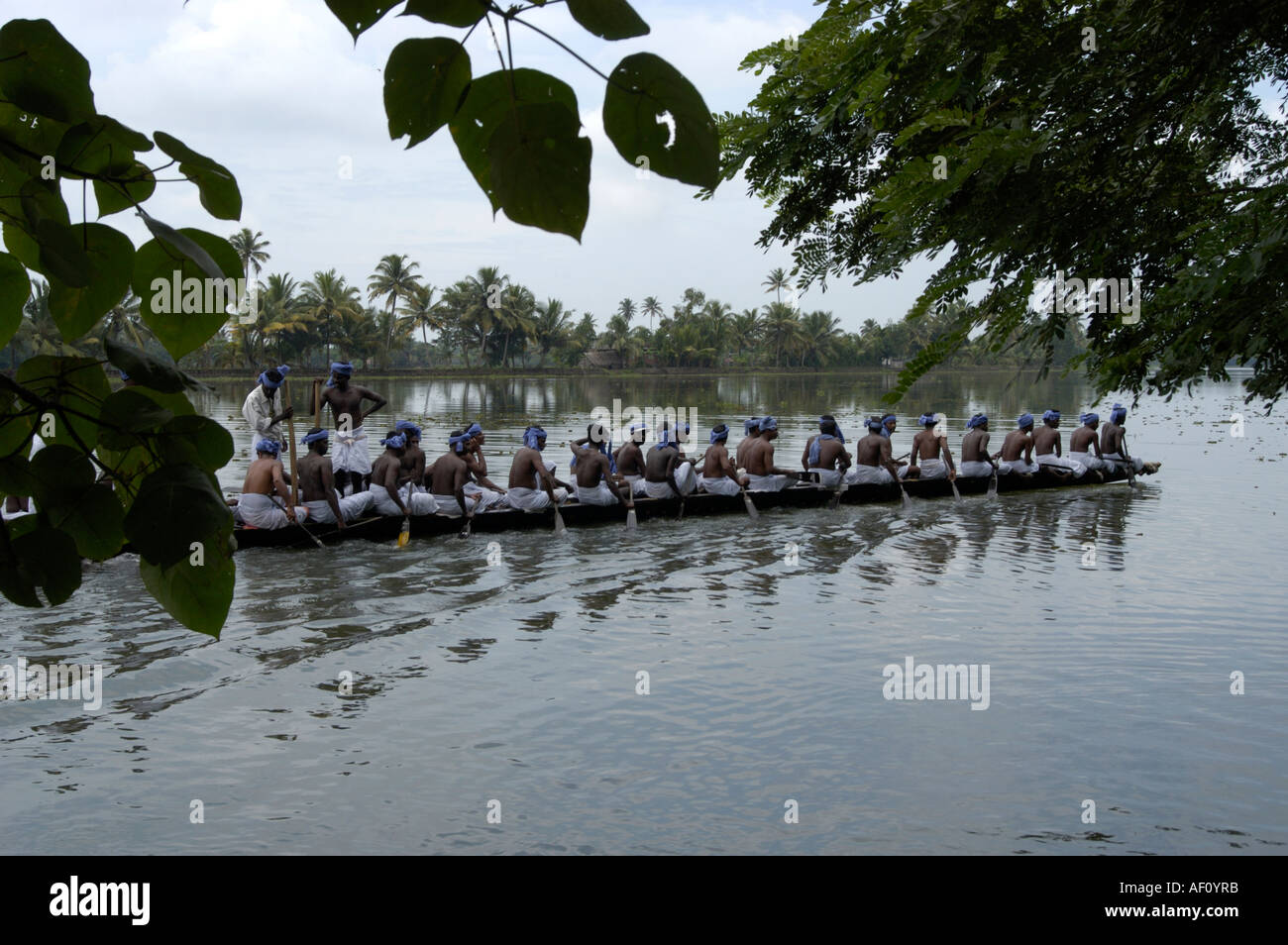 SNAKE BOATS OF KERALA Stock Photo - Alamy