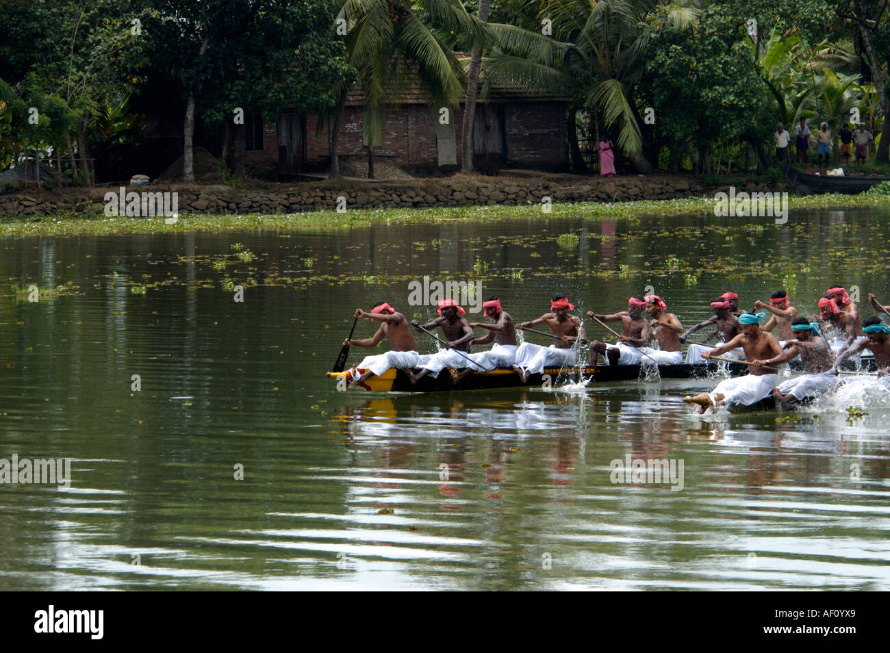 SNAKE BOATS OF KERALA Stock Photo - Alamy