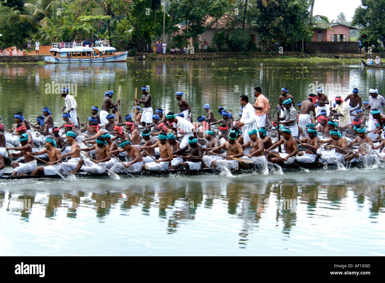 SNAKE BOATS OF KERALA Stock Photo - Alamy