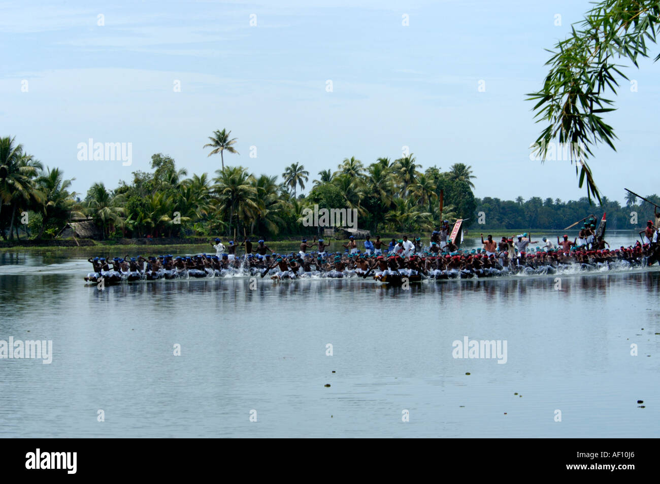 SNAKE BOATS OF KERALA Stock Photo - Alamy