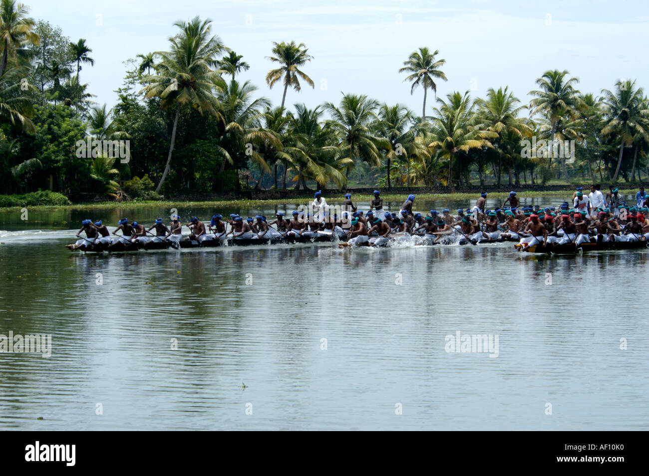SNAKE BOATS OF KERALA Stock Photo - Alamy