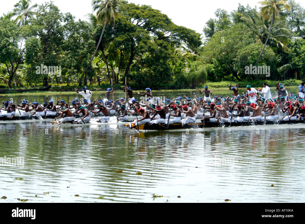 SNAKE BOATS OF KERALA Stock Photo - Alamy