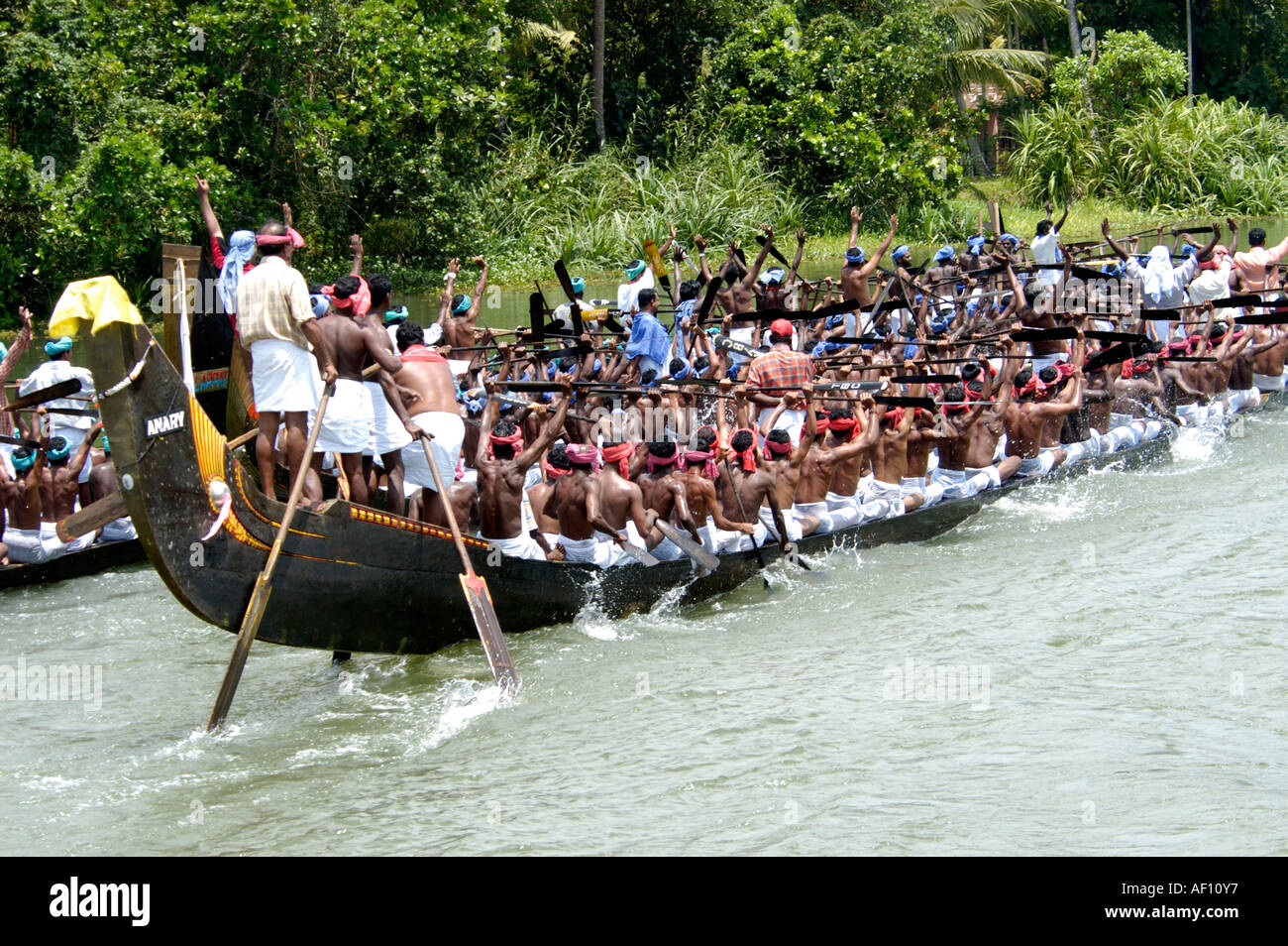 SNAKE BOATS OF KERALA Stock Photo - Alamy